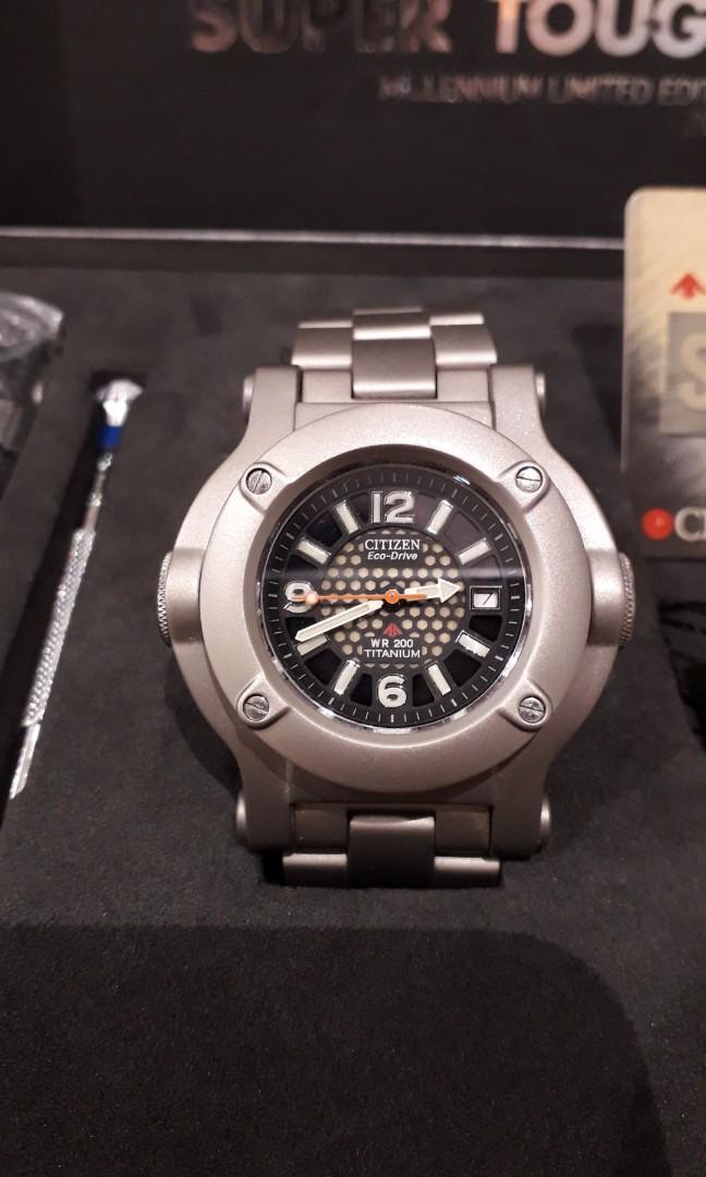 Limited Citizen Promaster Eco Drive Titanium watch B872-H21995 Robert ...
