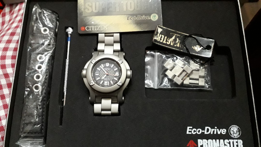 Limited Citizen Promaster Eco Drive Titanium watch B872-H21995 Robert Swan Millennium 2000 ...
