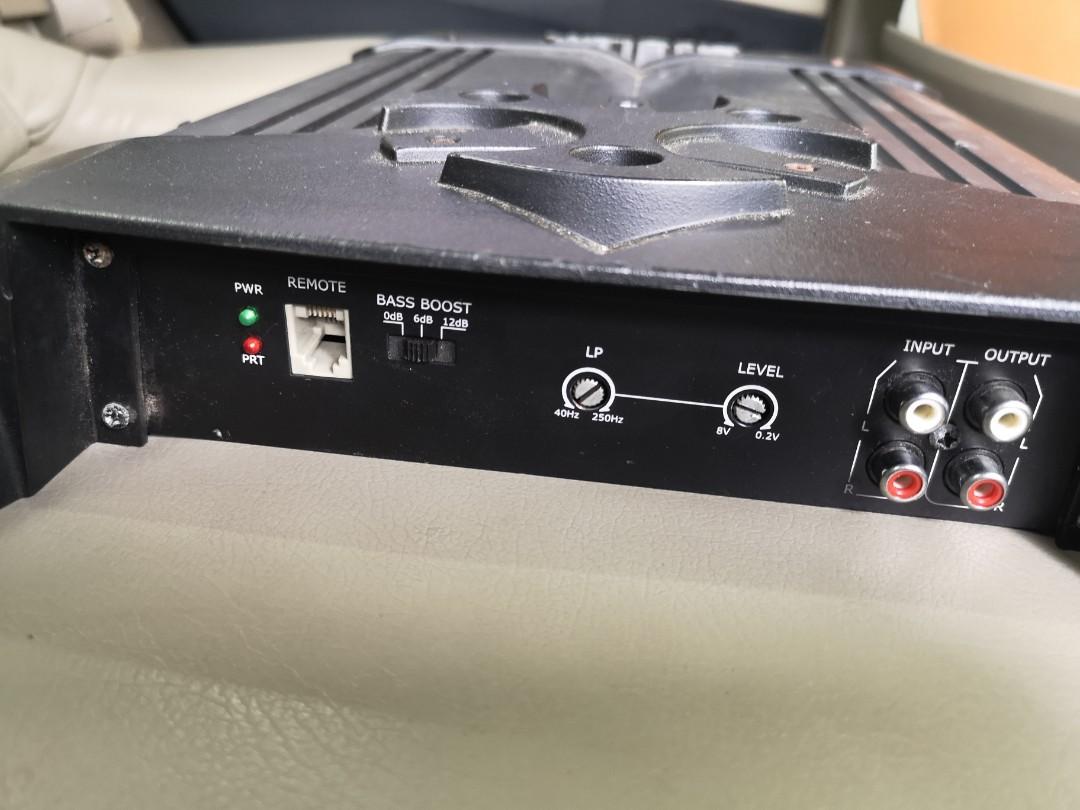 Monoblock amplifier - fusion USA, Auto Accessories on Carousell