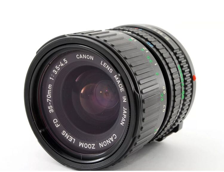 [NEW] Canon FD Zoom Lens 35-70mm f/3.5-4.5 Lens For Canon, Photography ...