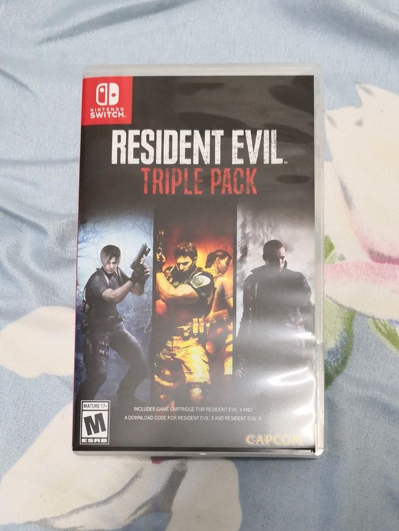 Nintendo Switch - Resident Evil Triple Pack, Video Gaming, Video Games ...