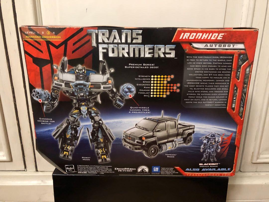 Original Ironhide Hasbro Transformers Movie Premium Series Voyager ...
