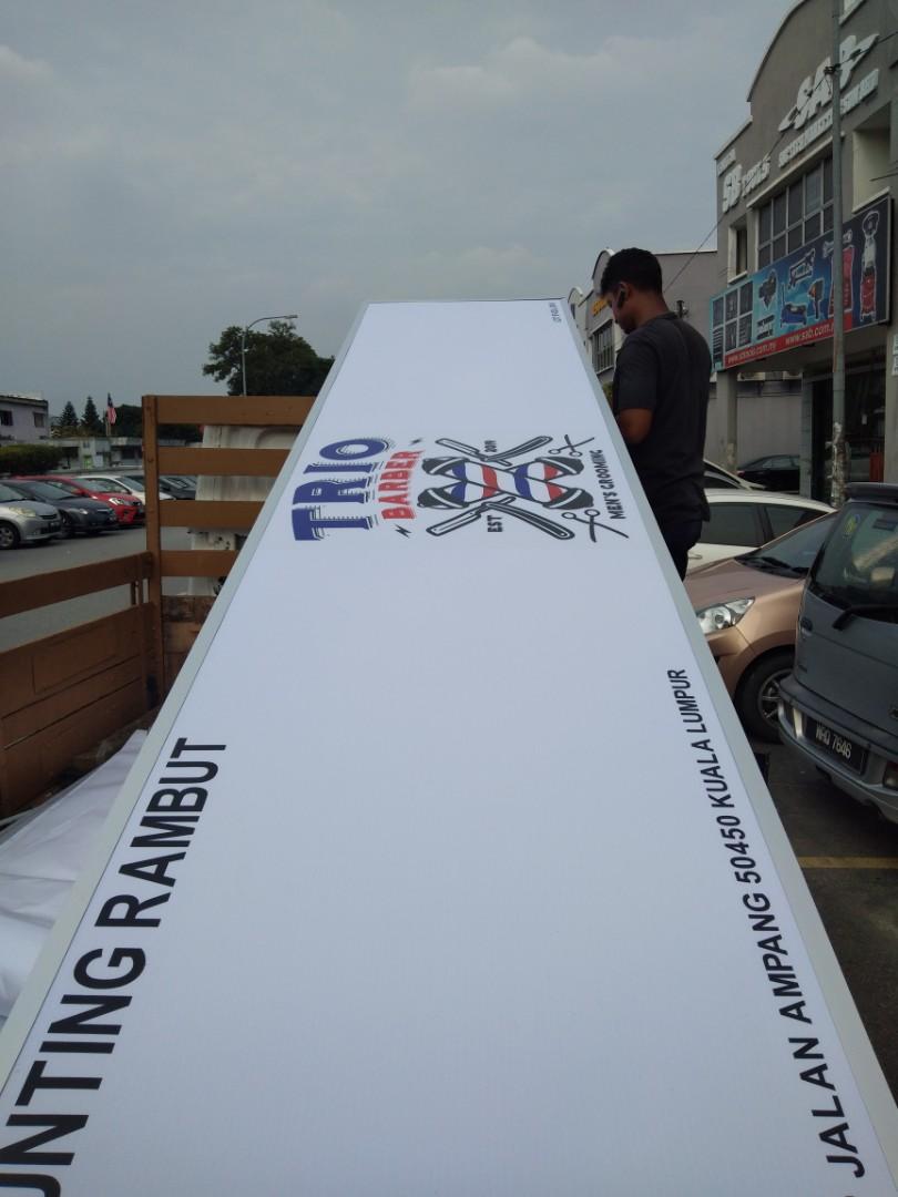 Papan tanda iklan signboard, Everything Else, Others on Carousell