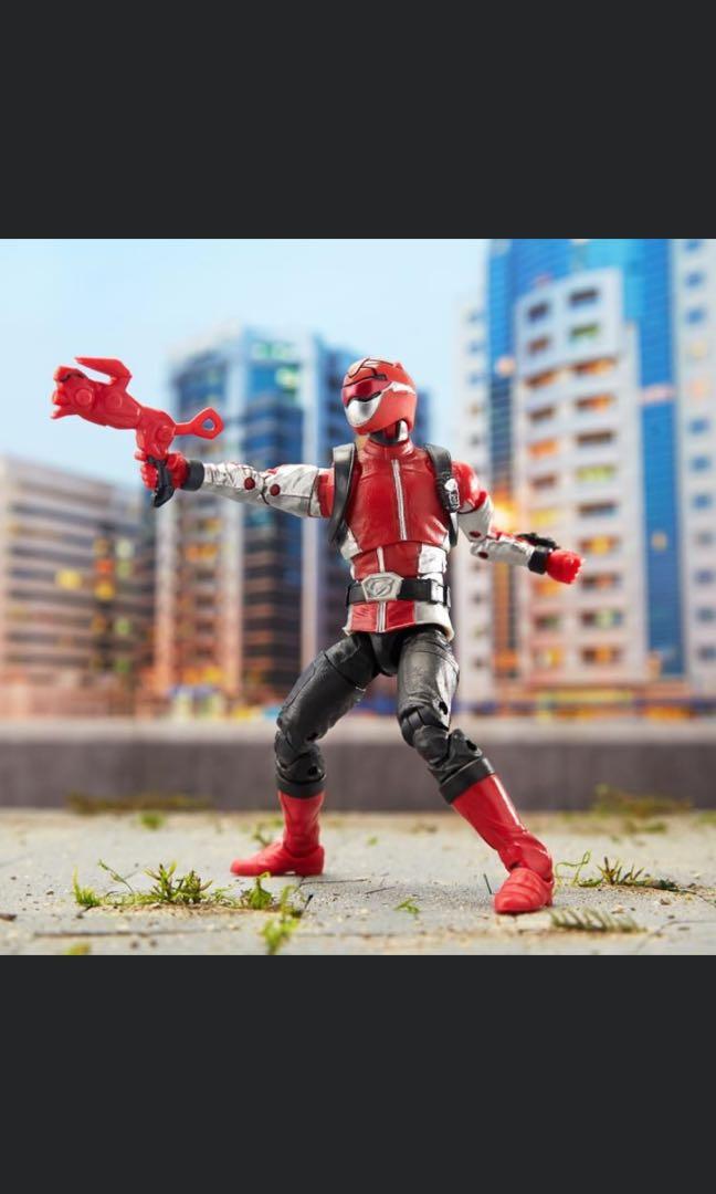 Power rangers lighting collection/特命戰隊 特命紅, 興趣及遊戲, 玩具 & 遊戲類 - Carousell