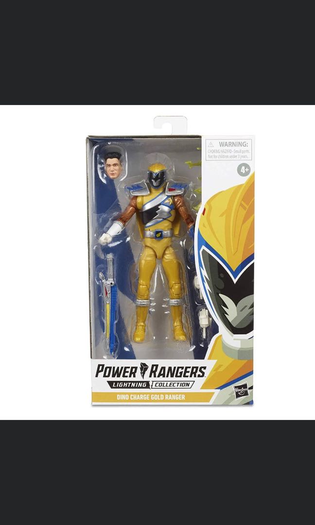 Power rangers lighting collection/獸電戰隊 強龍金, 興趣及遊戲, 玩具 & 遊戲類 - Carousell