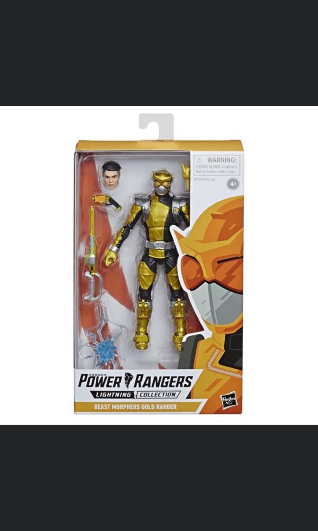 Power rangers lighting collection/特命戰隊 特命金, 興趣及遊戲, 玩具 & 遊戲類 - Carousell