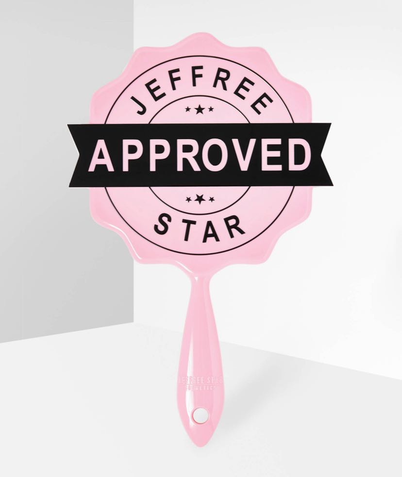 (PRE ORDER) BABY PINK APPROVED STAMP MIRROR, Beauty & Personal Care, Hands & Nails on Carousell