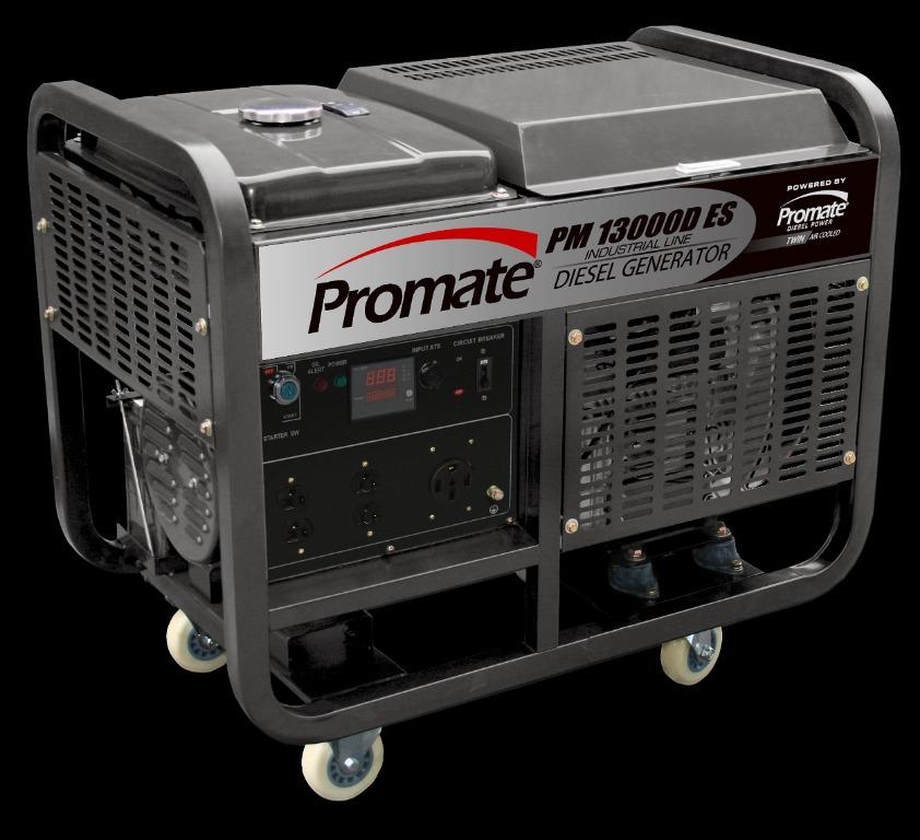 Promate PM13000D ES Diesel Generator (open), Commercial & Industrial ...