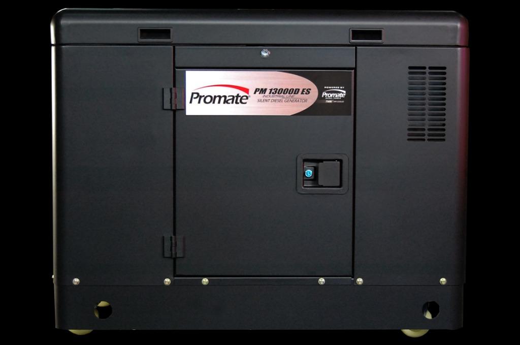 Promate PM13000D ES Diesel Generator (silent), Commercial & Industrial ...