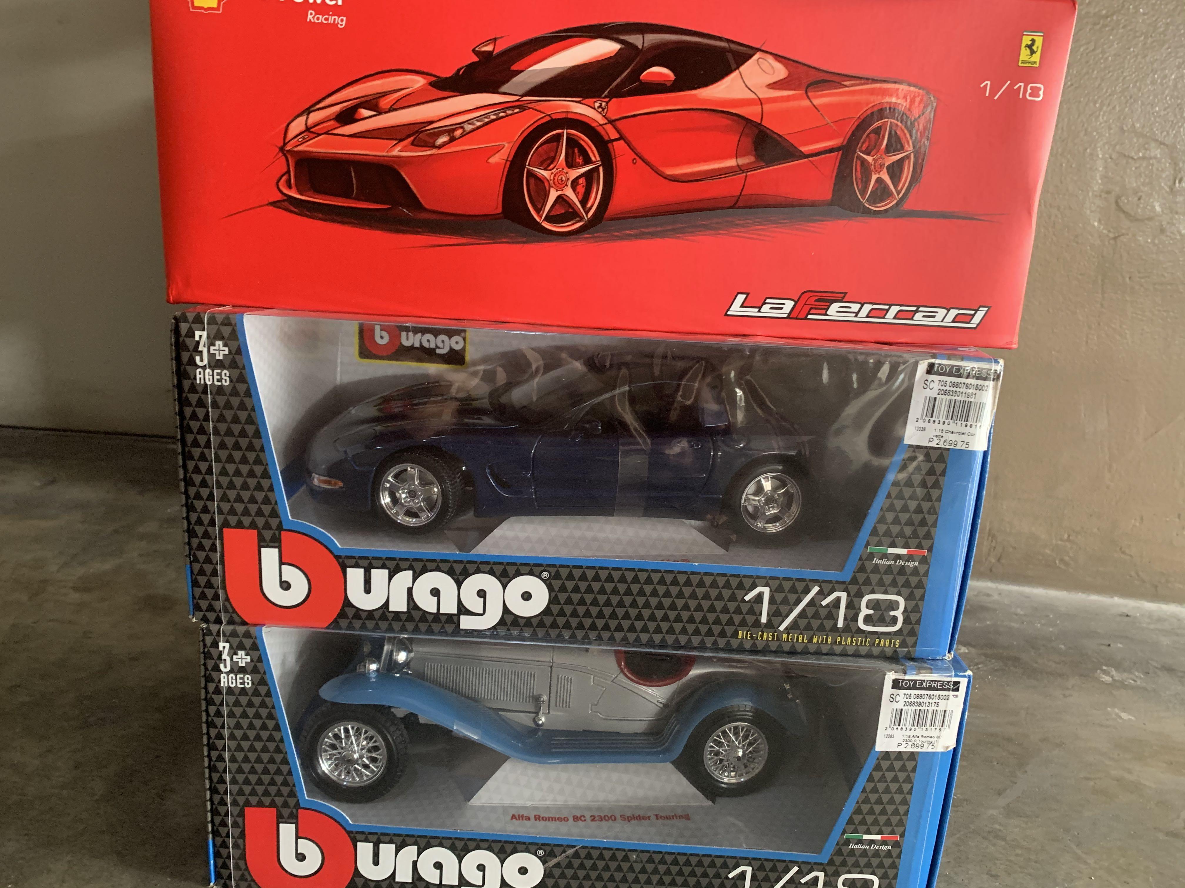 SHELL LA-FERRARI- BURAGO 1/18 SCALE, Hobbies & Toys, Toys & Games on ...