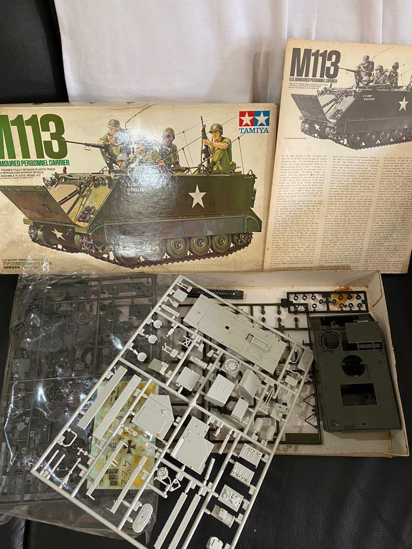 Tamiya 1/35 scale US M113 series-Armoured personal carrier and Armoured ...