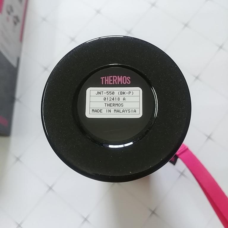 Thermos® Ultra-Light One-Push Tumbler with Strap (Thermal Flask)(550ml)(JNT-550)(BlackPink ...