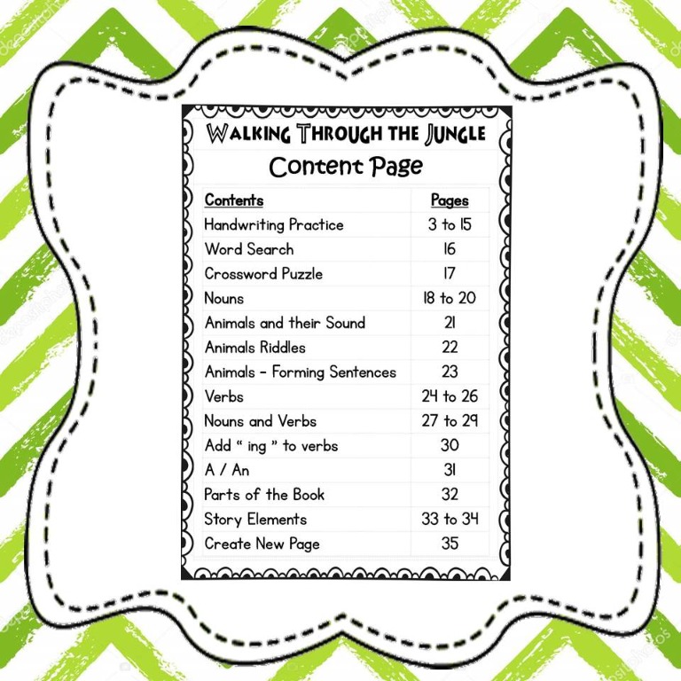Walking through the Jungle Worksheets, Hobbies & Toys, Books ...