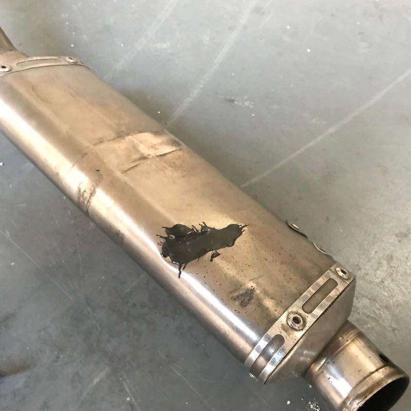 Yoshimura Tri Oval gen 1, Motorcycles, Motorcycle Accessories on Carousell