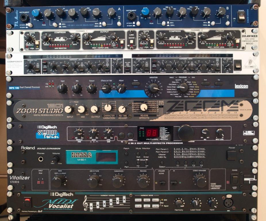 Recording Studio: Zoom Studio 1201 Sound Effects Processor, Audio ...