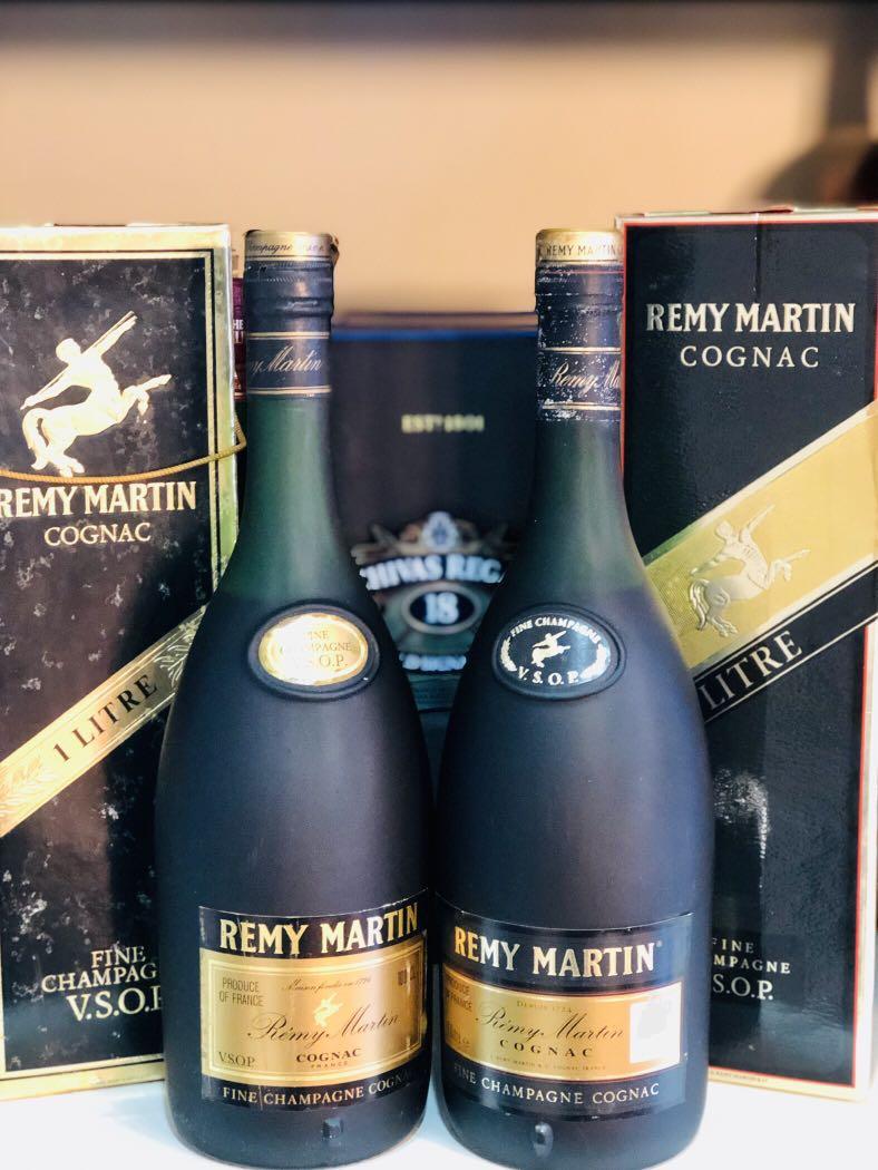 1L Remy Martin VSOP Gold Cap, label & sticker vintage blend 1000ml ...