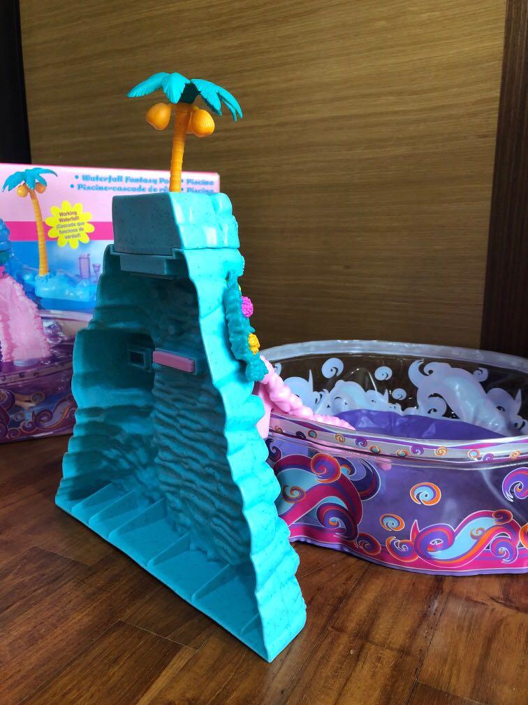 BARBIE WATERFALL FANTASY POOL, Hobbies & Toys, Toys & Games on Carousell