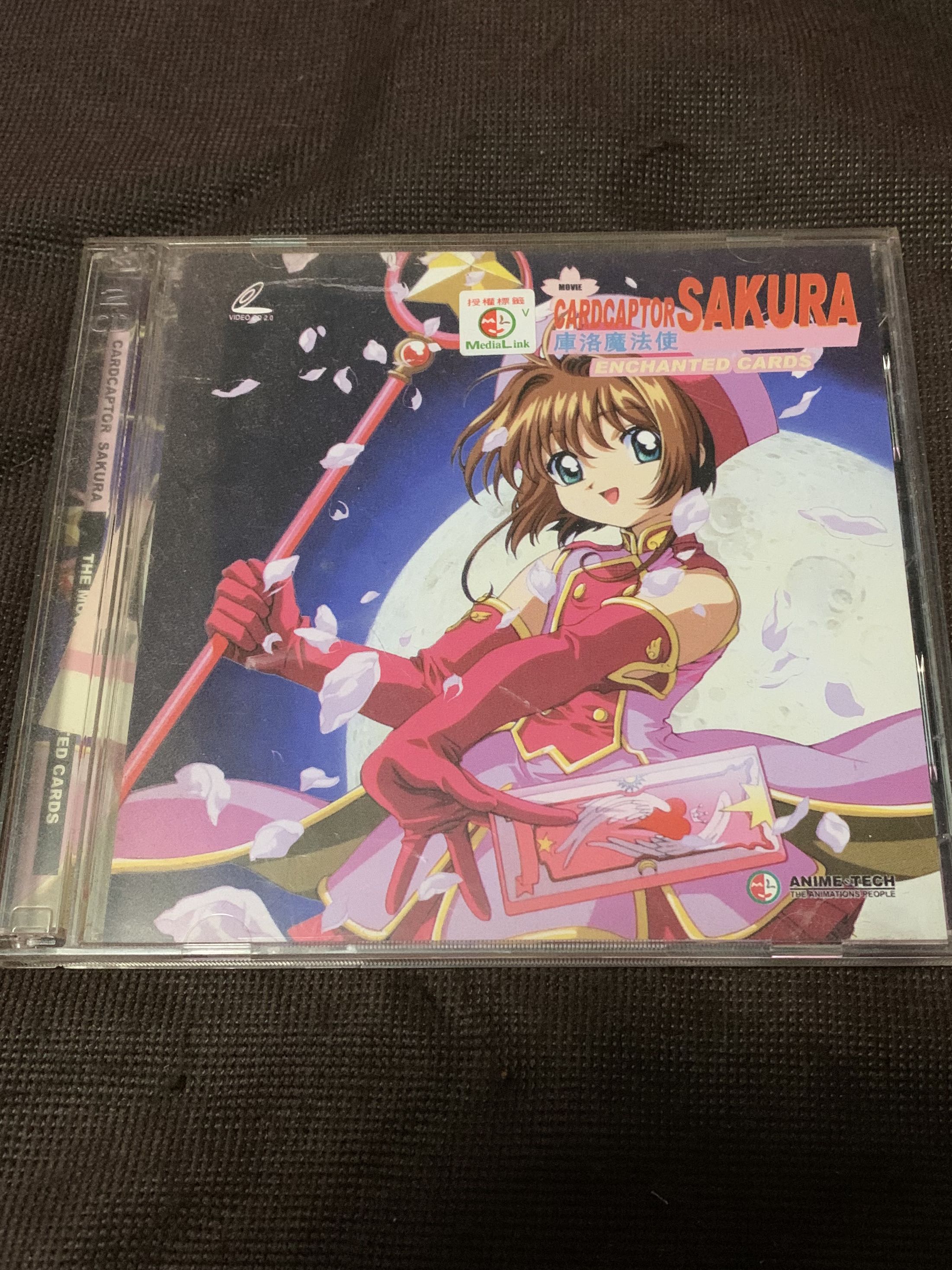 Card captor Sakura enchanted cards VCD, Hobbies & Toys, Music & Media ...