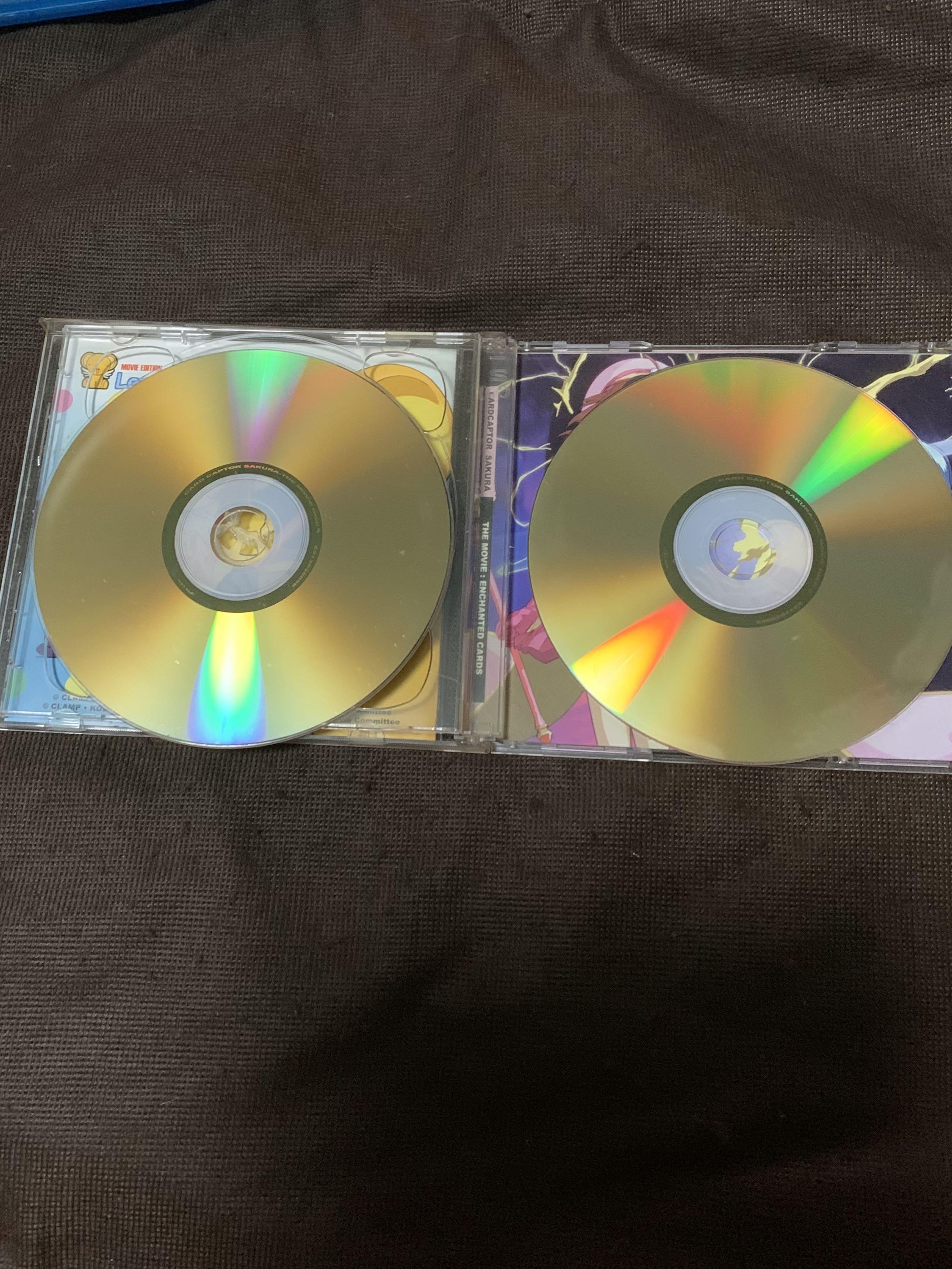 Card captor Sakura enchanted cards VCD, Hobbies & Toys, Music & Media ...