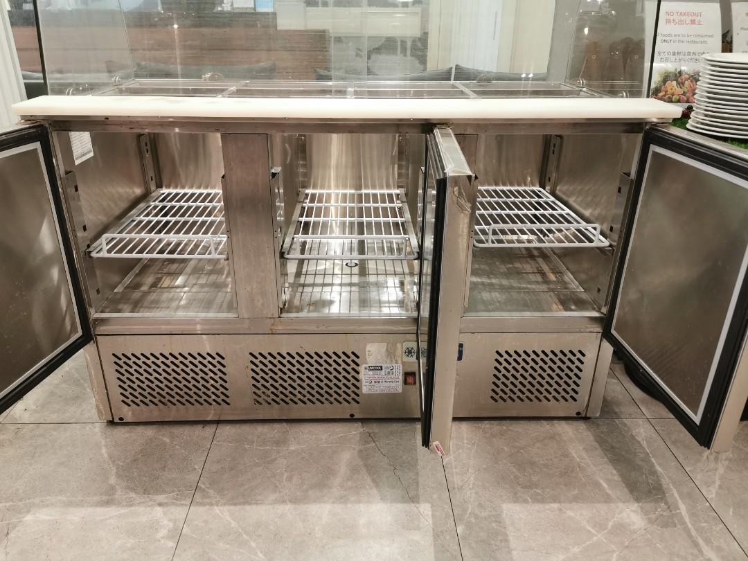 Chiller for Salad Bar & Ingredients (FREE Gastonomy Containers), TV ...