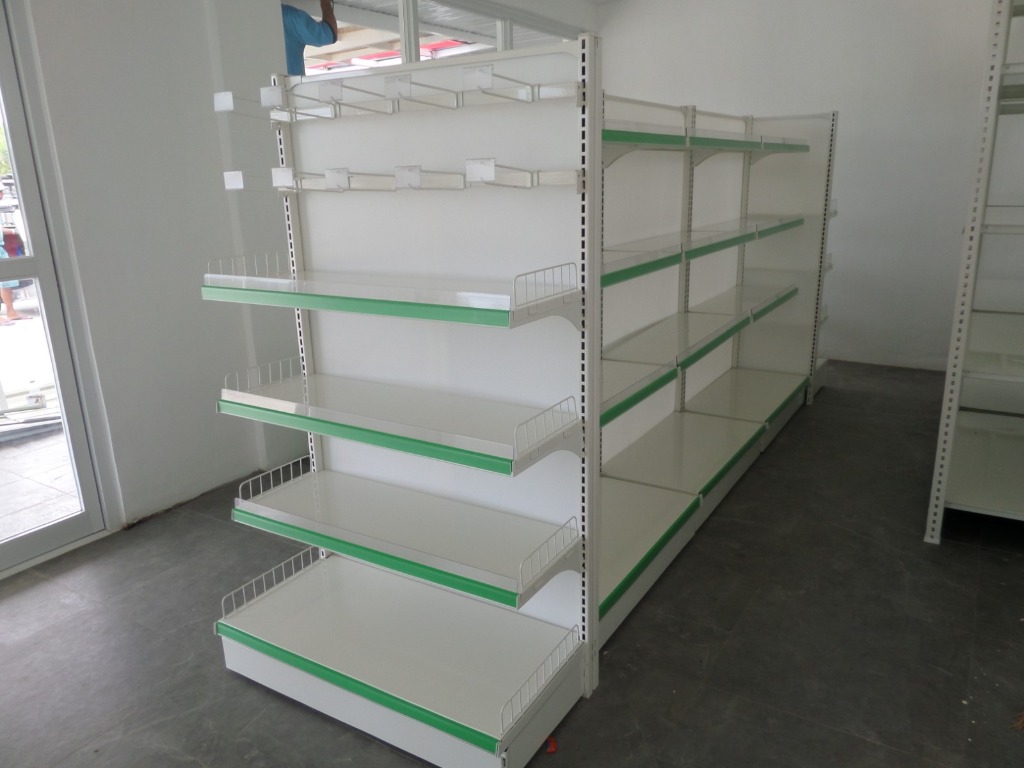 Close backing - Gondola Store Shelving - Polycarbonate Rack, Furniture ...