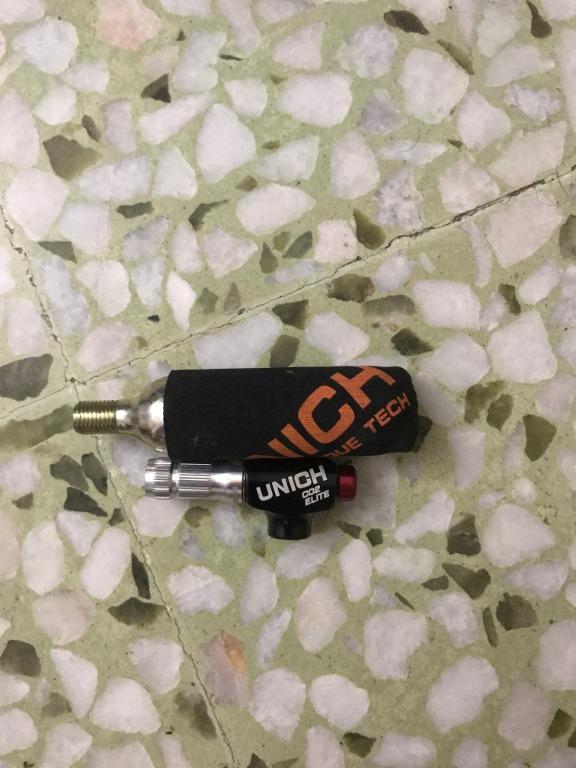 UNICH CO2 ELITE - C02 INFLATOR W/ CATRIDGE, Sports Equipment, Bicycles ...