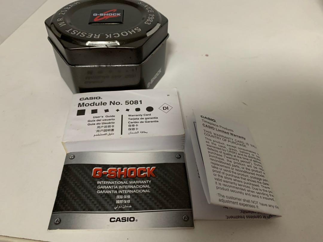 G Shock Watch Module No.5081, Mobile Phones & Gadgets, Wearables ...