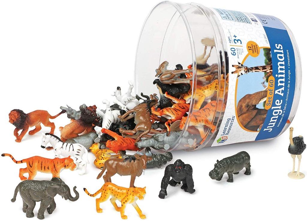 (HOT) Learning Resources Farm Animals Counters, Set of 60, Hobbies ...