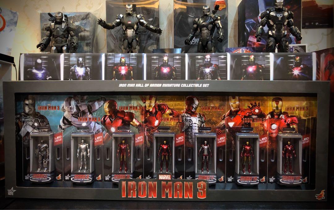 Iron Man Hot Toys Hall Of Armor House Party Protocol Version 1/6 Scale ...