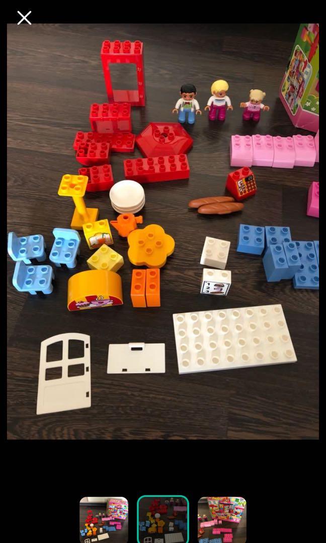 Lego Duplo 10587 cafe set pre-loved in excellent condition, Toys ...