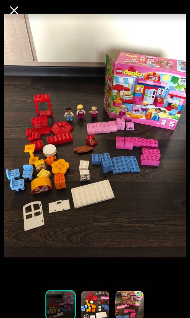 Lego Duplo 10587 cafe set pre-loved in excellent condition, Toys ...