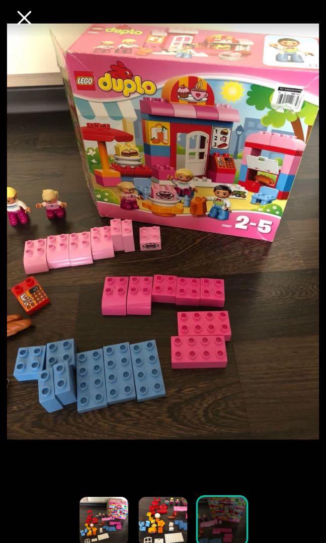 Lego Duplo 10587 cafe set pre-loved in excellent condition, Toys ...