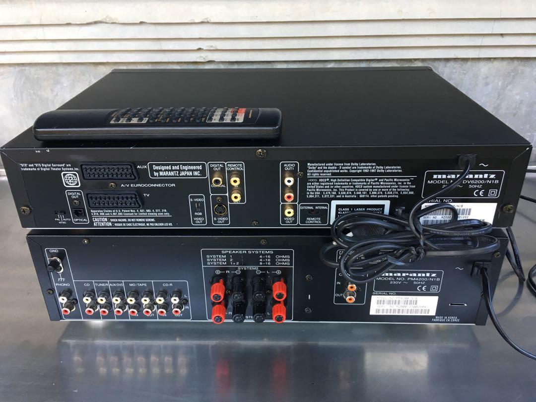 MARANTZ INTEGRATED @ MARANTZ DVD PLAYER, Audio, Soundbars, Speakers ...