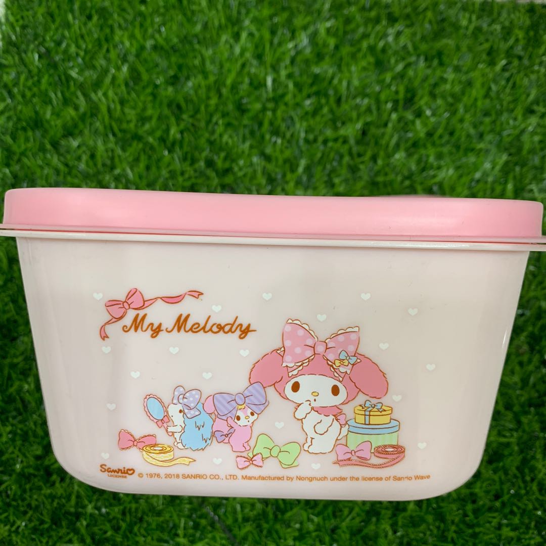 Pink My Melody Lunch Box Tupperware, Furniture & Home Living ...