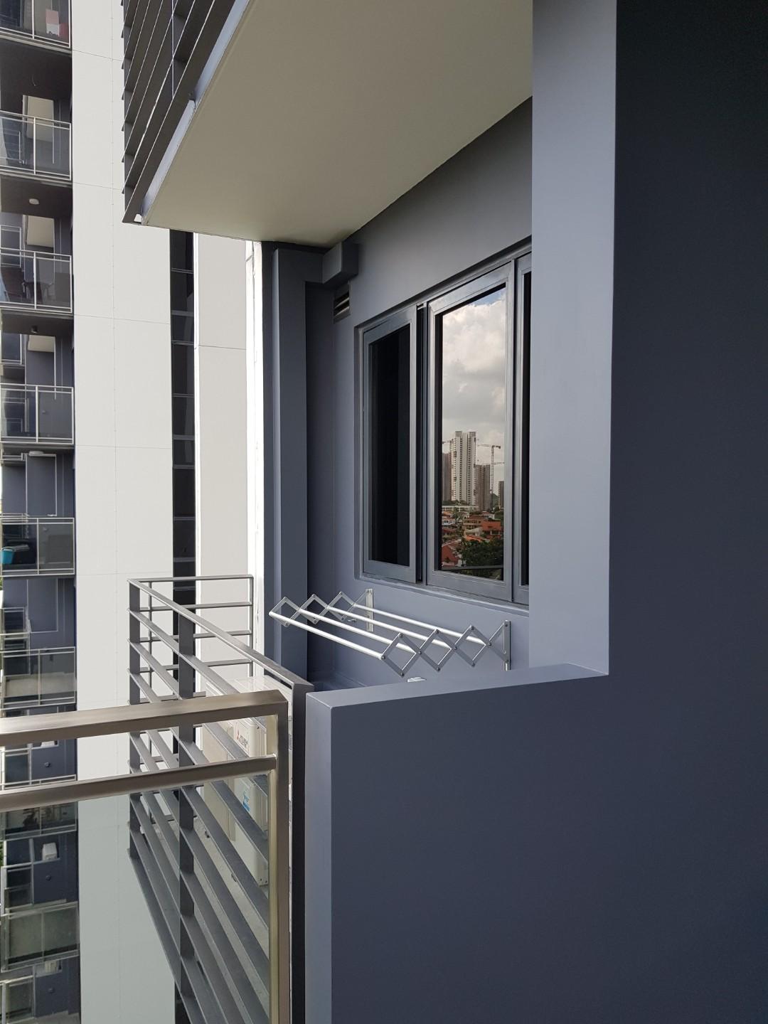 Retractable Rack, Furniture & Home Living, Furniture, Shelves, Cabinets ...