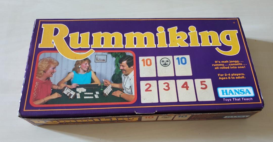 Rummiking Game By Hansa. It's Mahjong...Rummy..Canasta...All Rolled ...