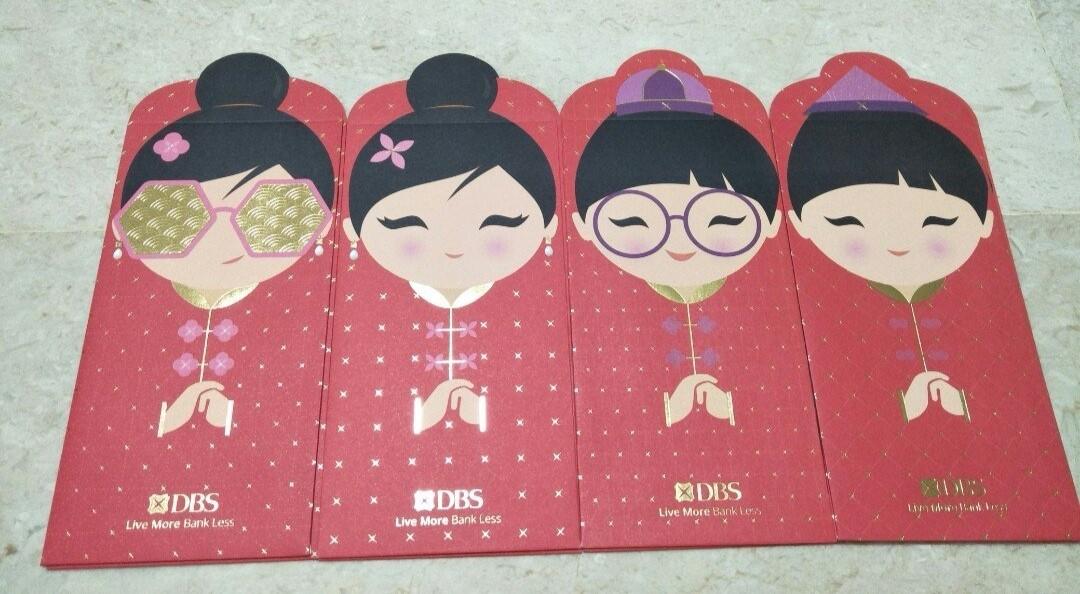 ♥Sale♥Singapore♥DBS red packets ang pow DBS ang pow, Hobbies & Toys ...