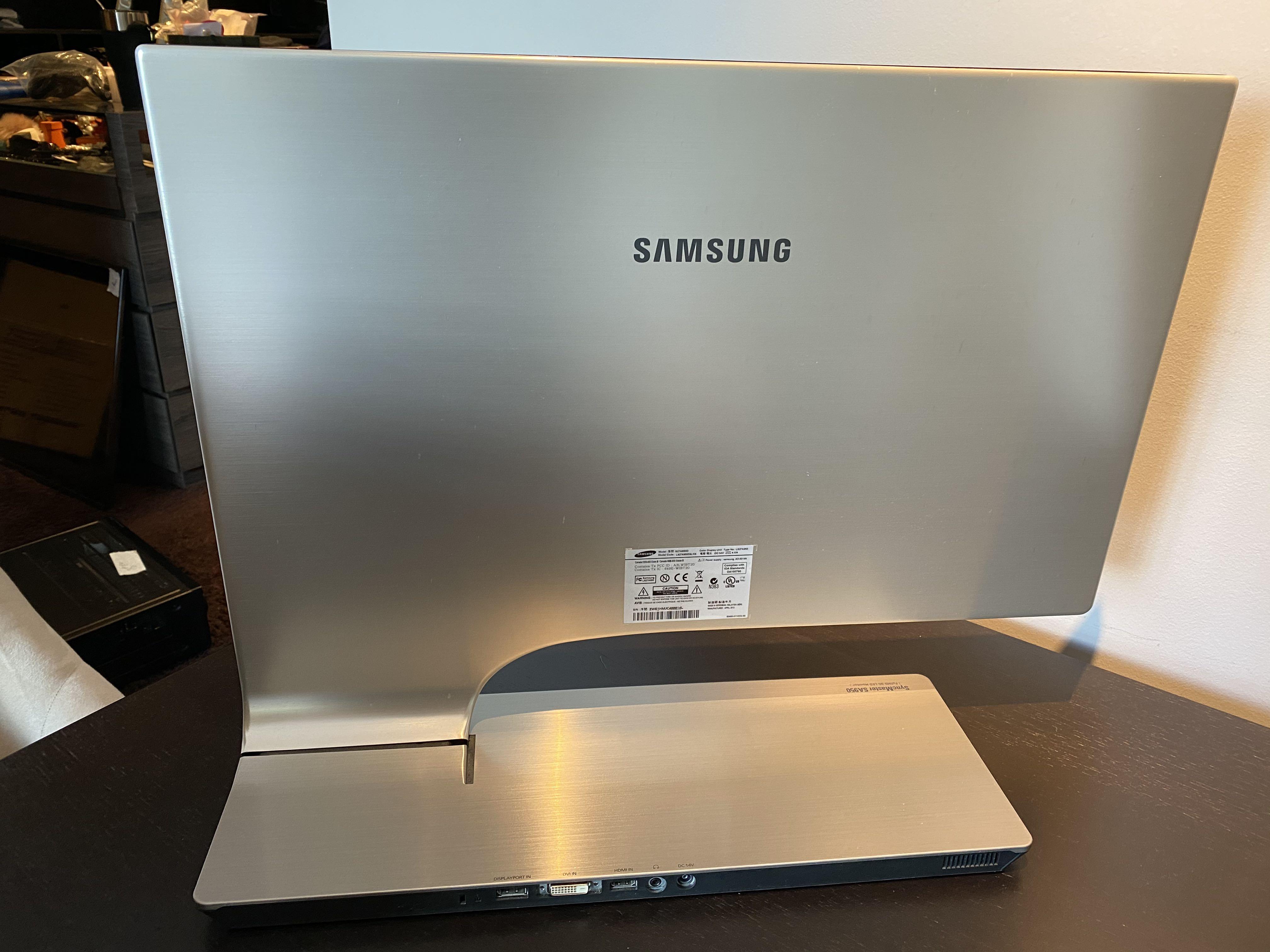 Samsung LED 3D Monitor SA950, Computers & Tech, Parts & Accessories ...