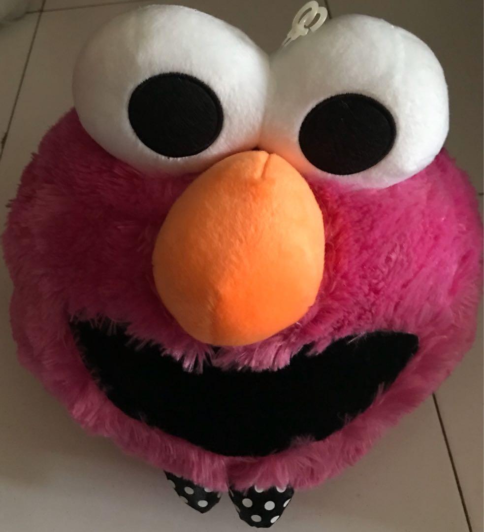 Sesame Street Pink Elmo, Hobbies & Toys, Toys & Games on Carousell
