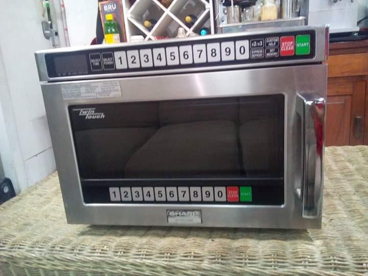 Sharp Twin Touch Commercial Microwave, TV & Home Appliances, Kitchen ...