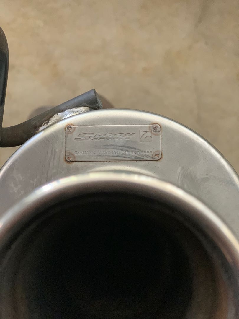 Spoon N1 Exhaust for Honda Fit GE6, Car Accessories, Accessories on ...