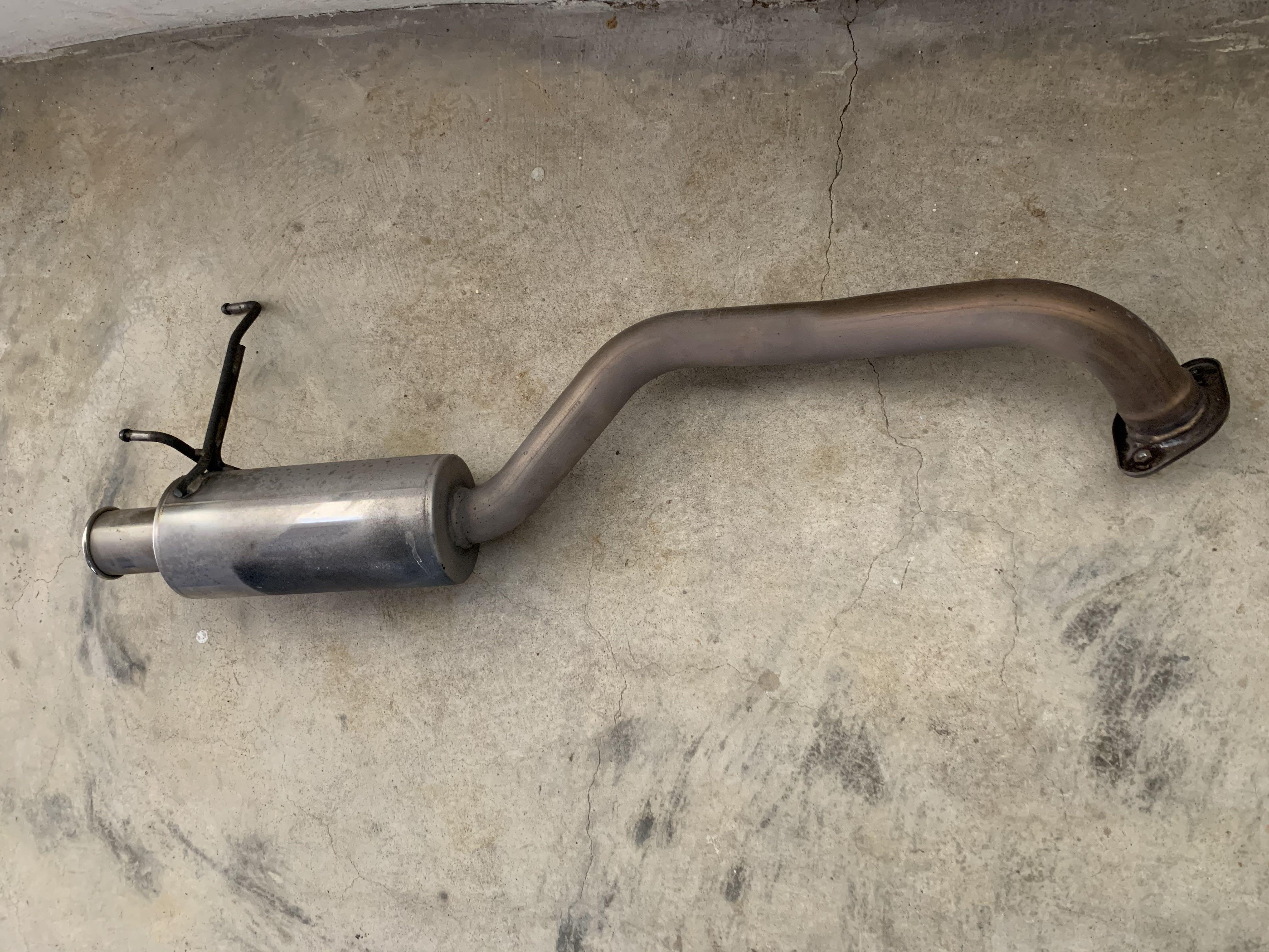 Spoon N1 Exhaust for Honda Fit GE6, Car Accessories, Accessories on ...