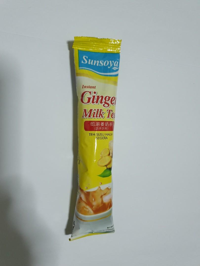 Sunsoya Instant Ginger Milk Tea, Food & Drinks, Packaged & Instant Food ...