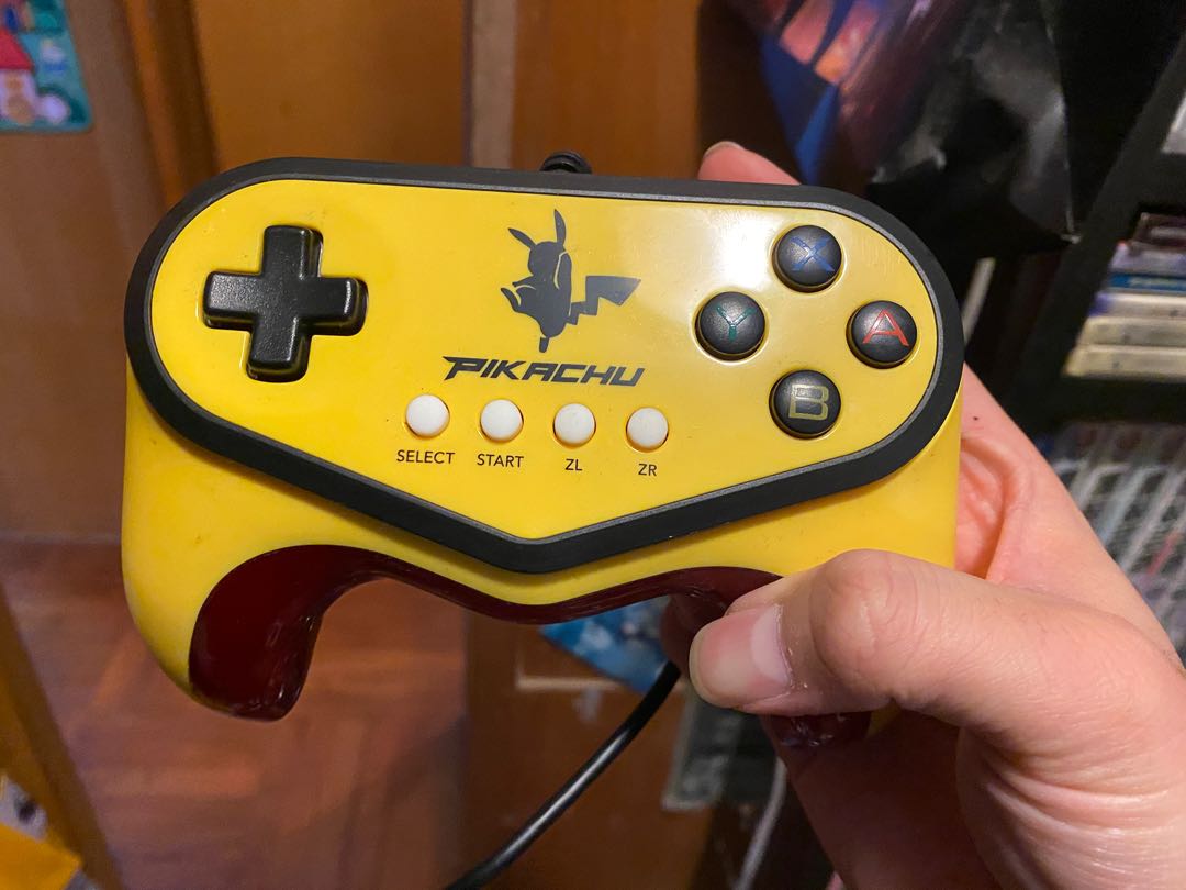 Switch pokken pokemon拳 手掣 USB, 電子遊戲, 電子遊戲機, Nintendo 任天堂 on Carousell