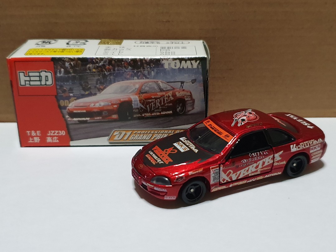 Tomica D1GP Toyota Soarer JZZ30 T&E Vertex, Hobbies & Toys, Toys ...