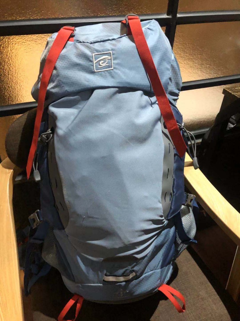 Toread 50L hiking backpack with waist support, Sports Equipment, Hiking ...