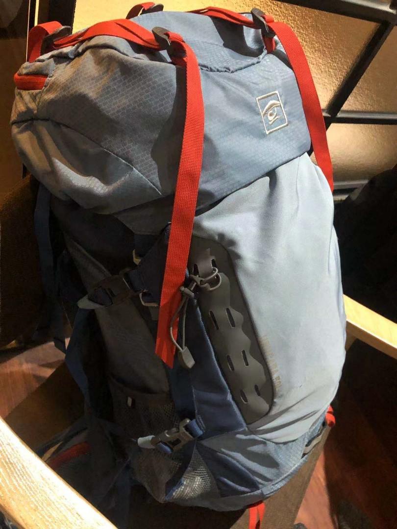 Toread 50L hiking backpack with waist support, Sports Equipment, Hiking ...