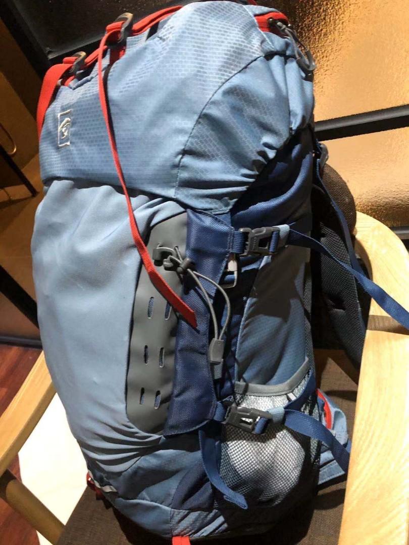 Toread 50L hiking backpack with waist support, Sports Equipment, Hiking ...