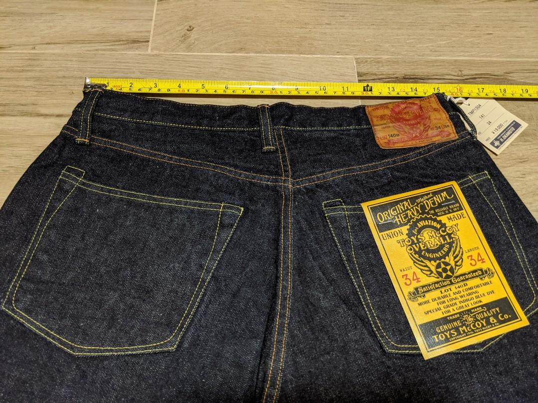 TOYs McCOY's One Wash Jeans W32@ LVC FDMTL RRL Kapital Red Wing Danner Viberg, 男裝, 褲＆半截裙, 牛仔褲 ...