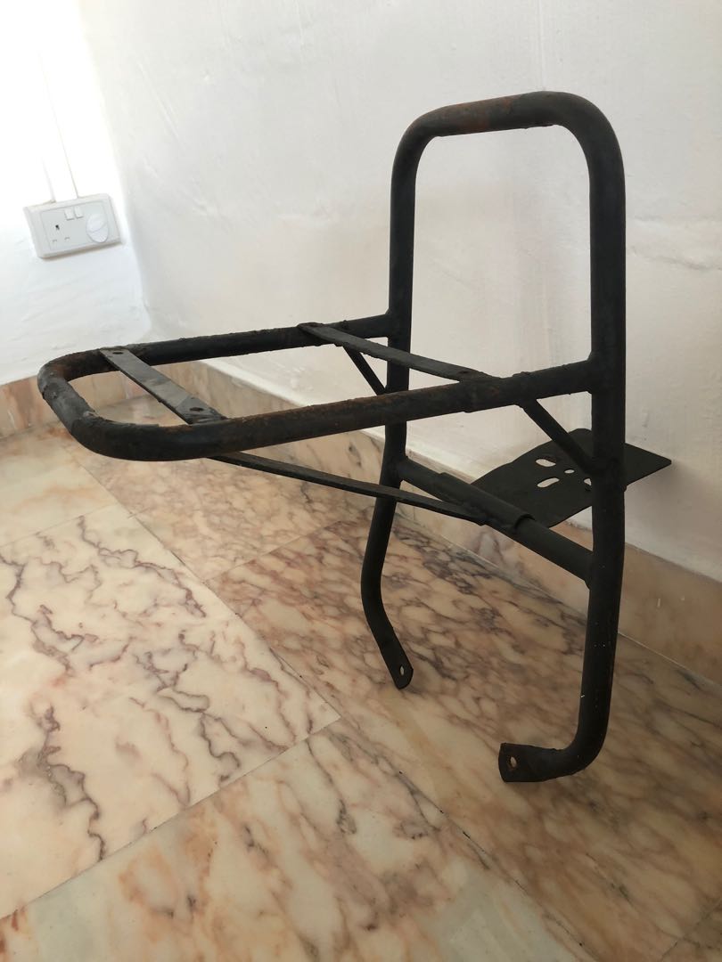 Vespa Excel - Rear rack, Motorcycles, Motorcycle Accessories on Carousell